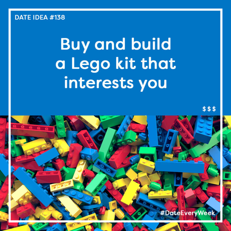 Date Idea #138 - Buy and build a Lego kit that interests you - Date ...
